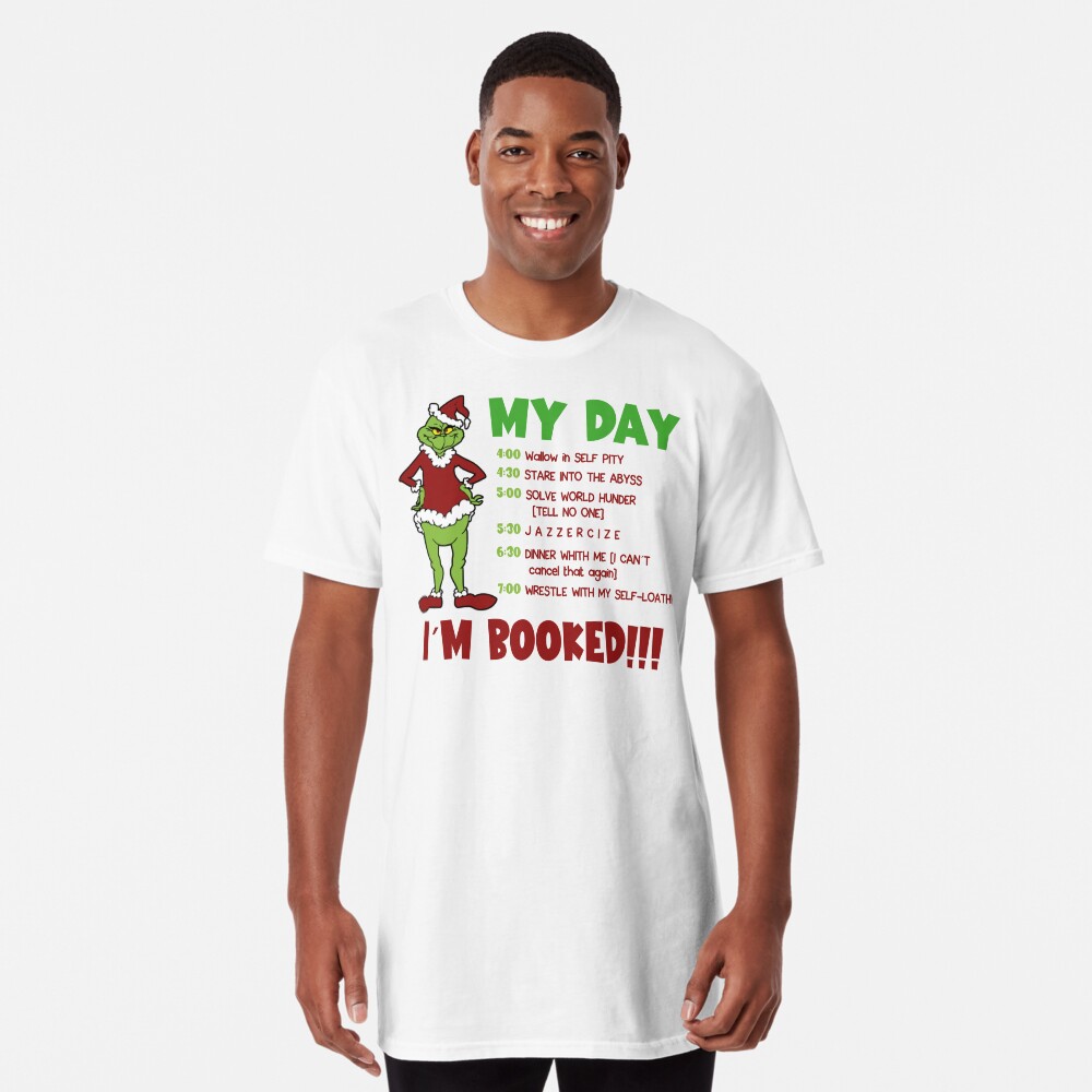 "The Grinch's Busy Schedule" Sticker by charlotte-print | Redbubble