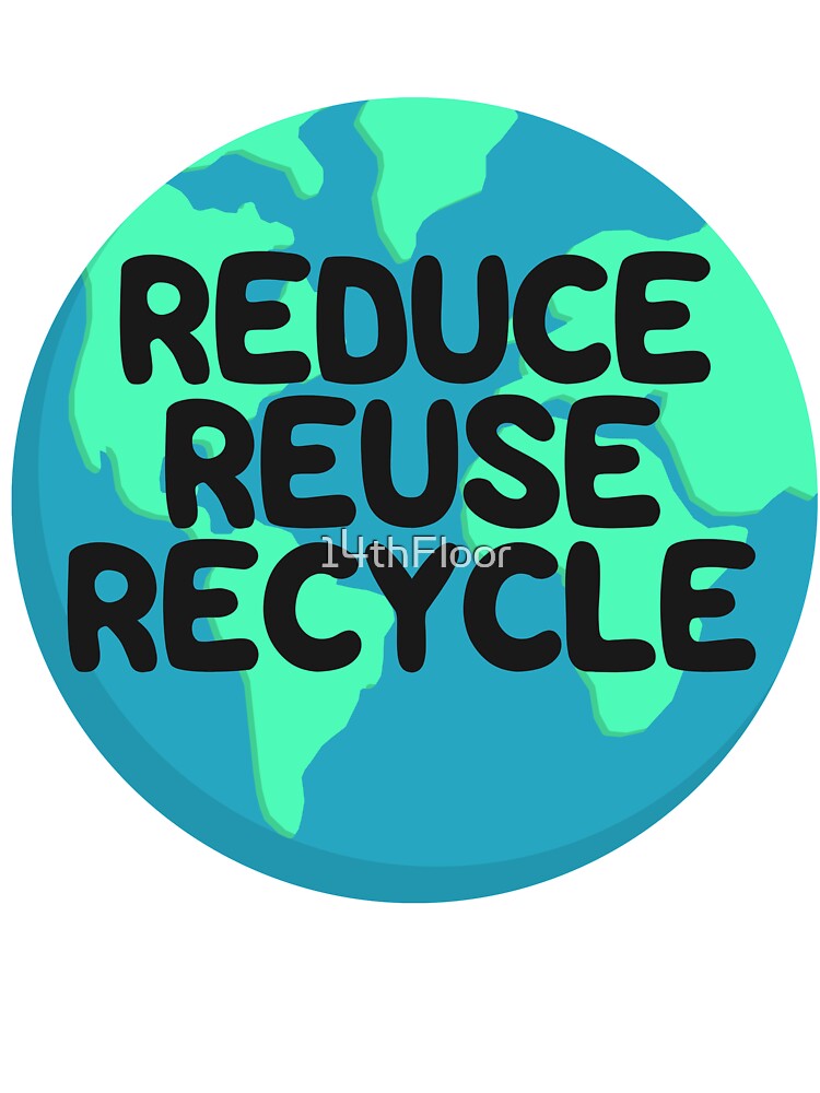 "Funny Earth Day Shirt Reduce Reuse Recycle Save Planet" Kids T-Shirt ...
