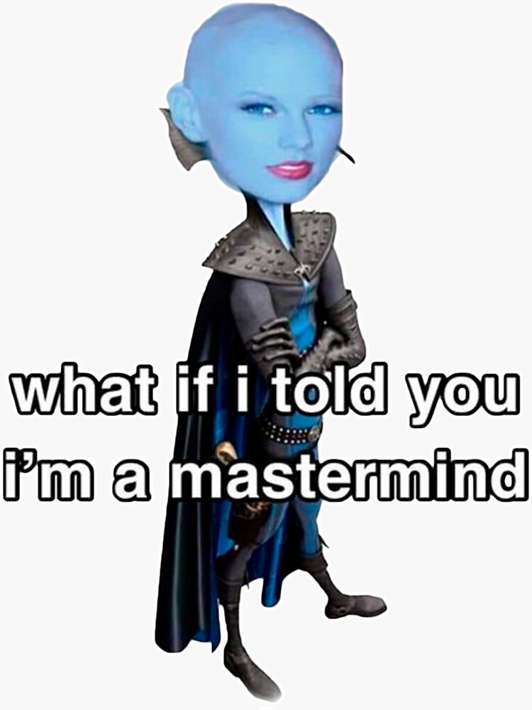 "mastermind" Sticker by bejeweledsally | Redbubble