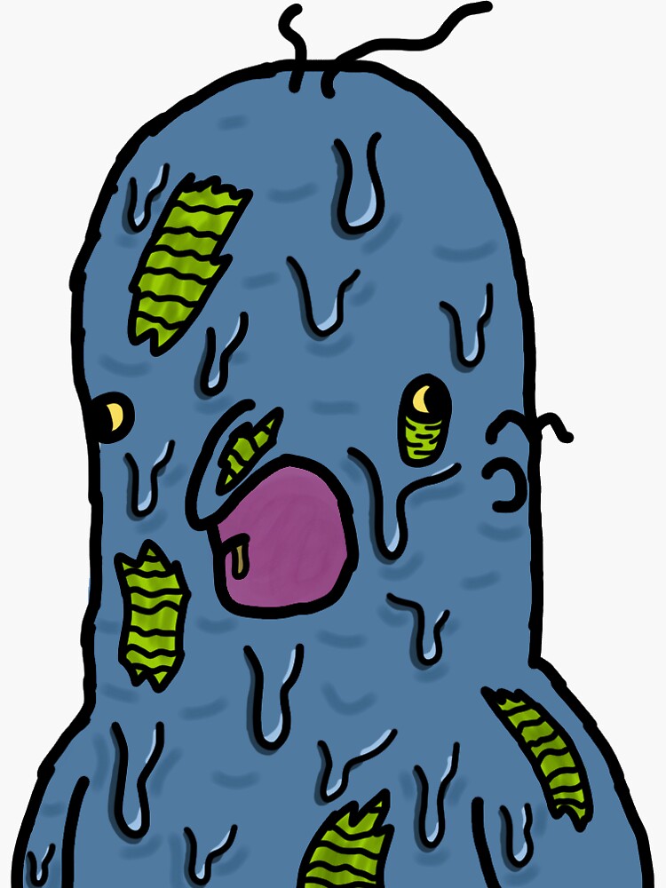 "Grimey Choomah" Sticker by oozingho9909 | Redbubble