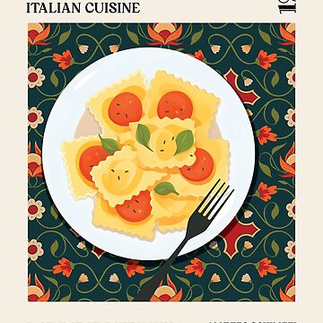 "Ravioli Wall Art" Poster for Sale by SurfolioPrints | Redbubble