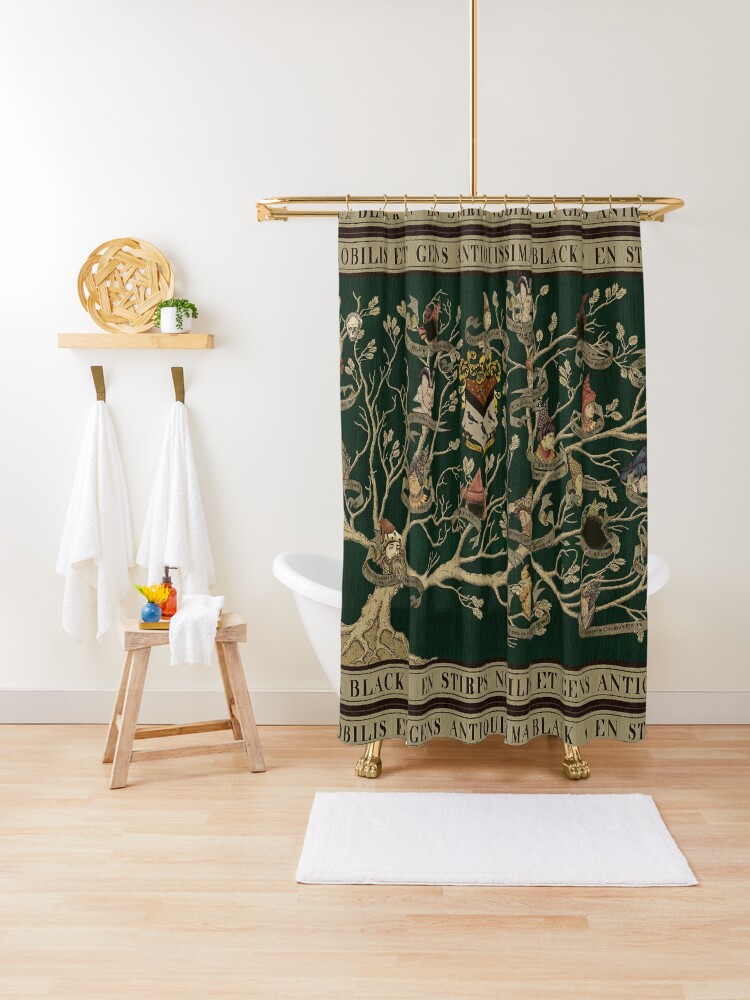 "Noble House of Black Family Tree" Shower Curtain for Sale by eden ...