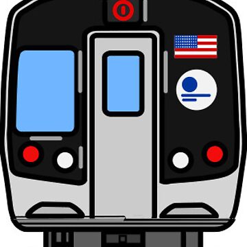 "New York City Subway" Sticker for Sale by YogiTransit | Redbubble