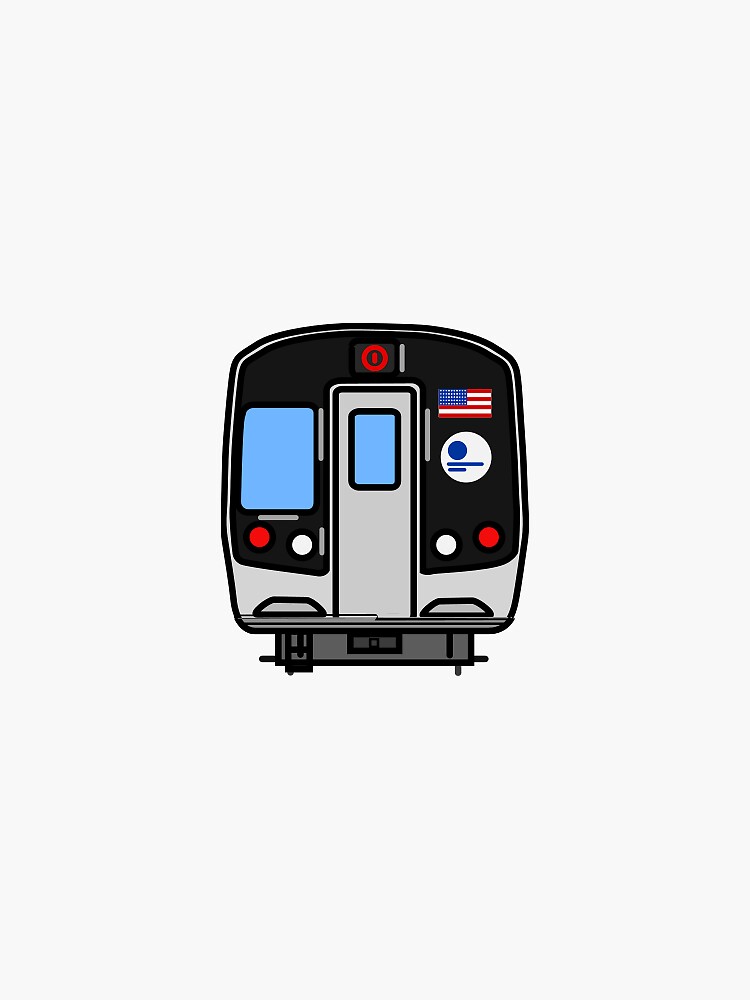 "New York City Subway" Sticker for Sale by YogiTransit | Redbubble