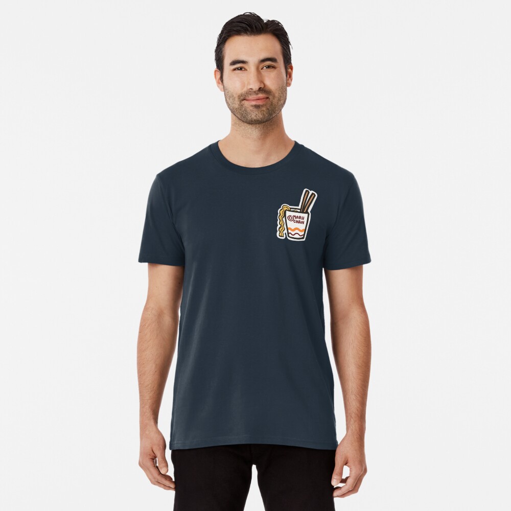 "MARUCHAN" Sticker by honeykartoons | Redbubble