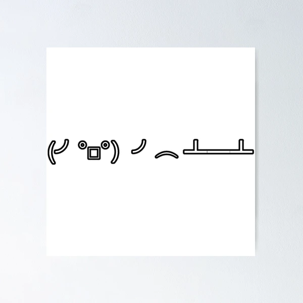 Table Flip Emoticon