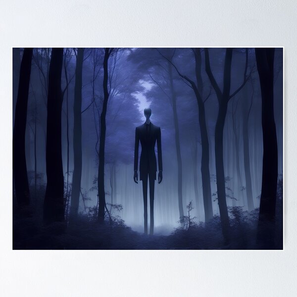 "Slender man | Concept art" Poster for Sale by ishitanager | Redbubble