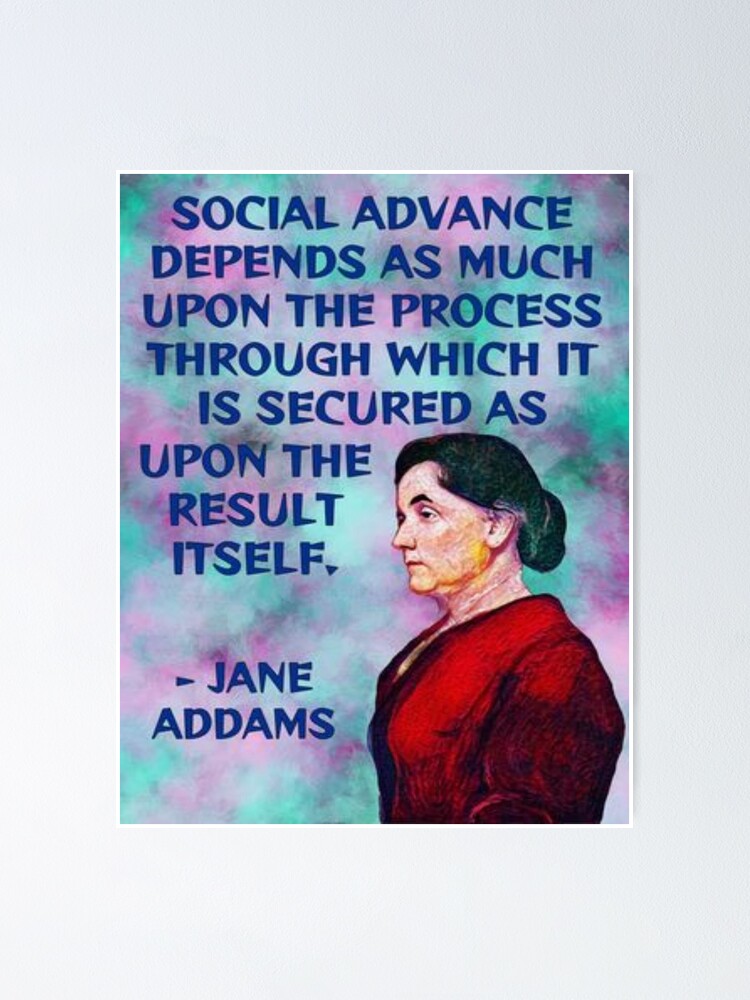 Jane Addams Quote Happy Birthday To Jane Addams – A Fighter For