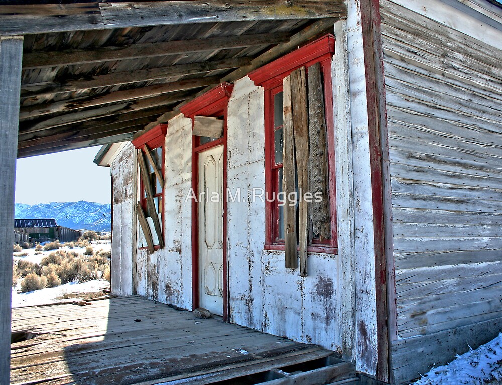 "Bell House - Cherry Creek, NV" by Arla Ruggles | Redbubble
