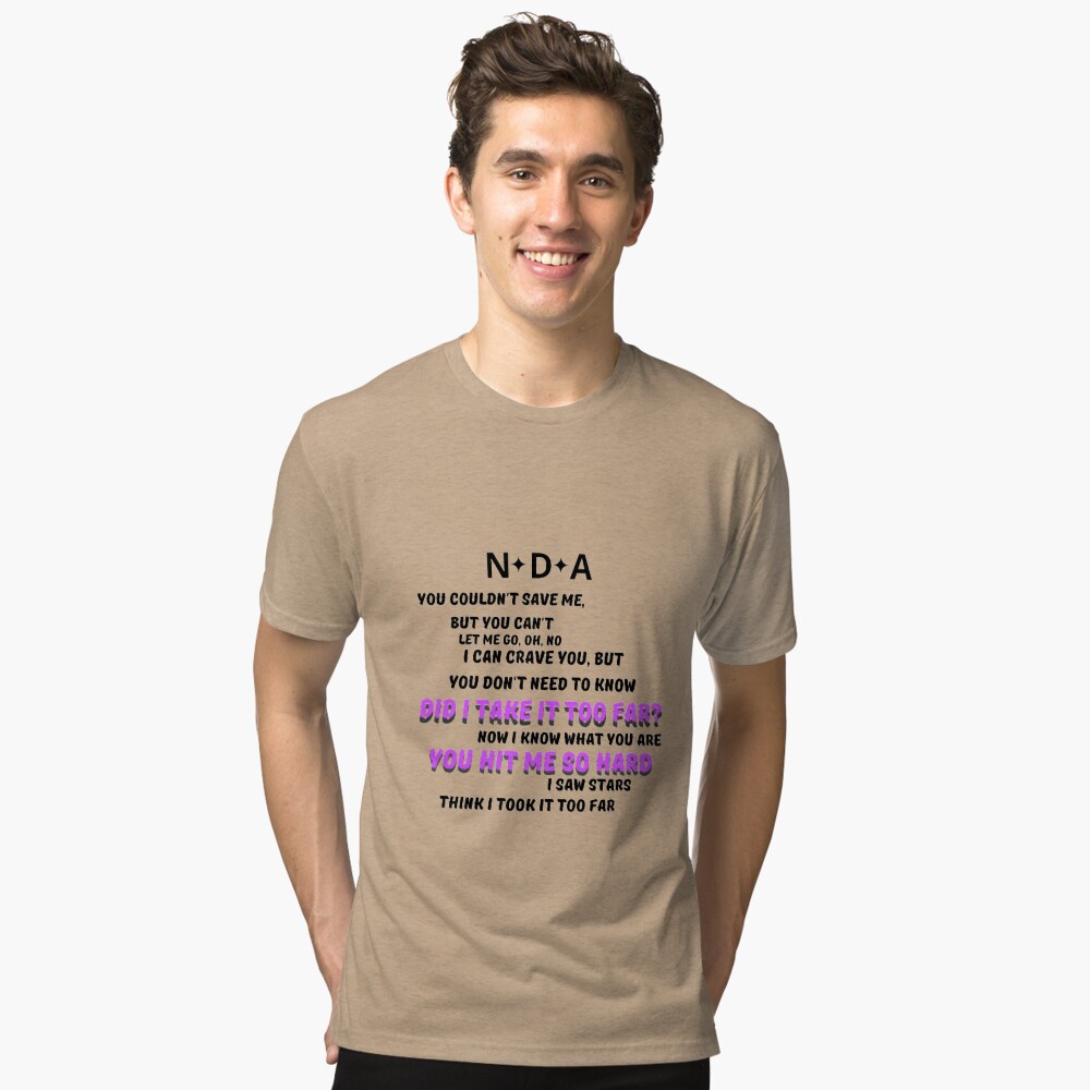"NDA song sticker" Sticker for Sale by Marri0k | Redbubble