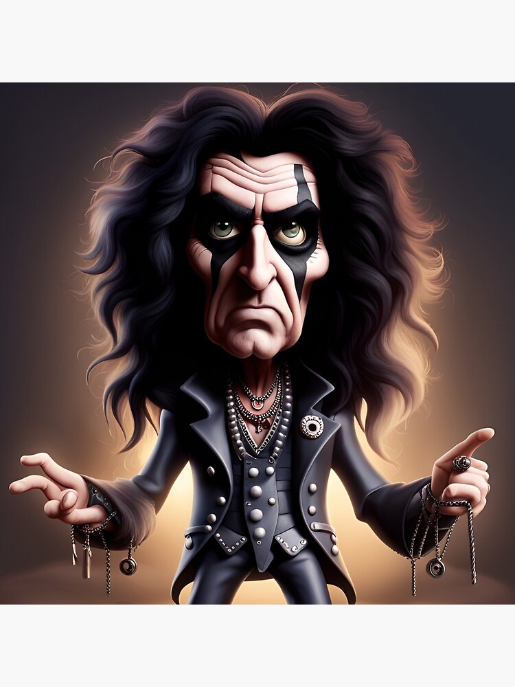 "Alice Cooper Art" Poster for Sale by mrjames77 | Redbubble