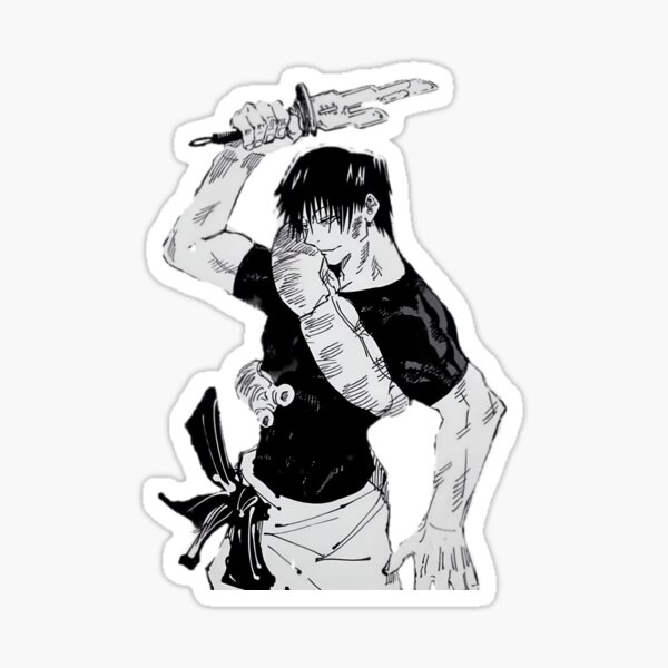 "toji fushiguro" Sticker by Real King | Redbubble