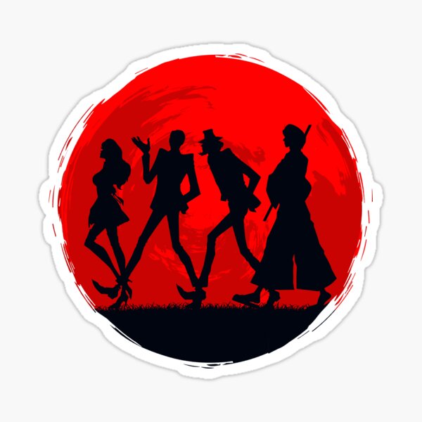 "Lupin III" Sticker for Sale by HEARTBEATS | Redbubble