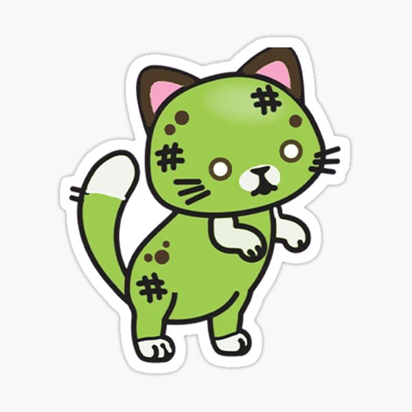 "Simba Zombie" Sticker for Sale by DashyDesigns | Redbubble