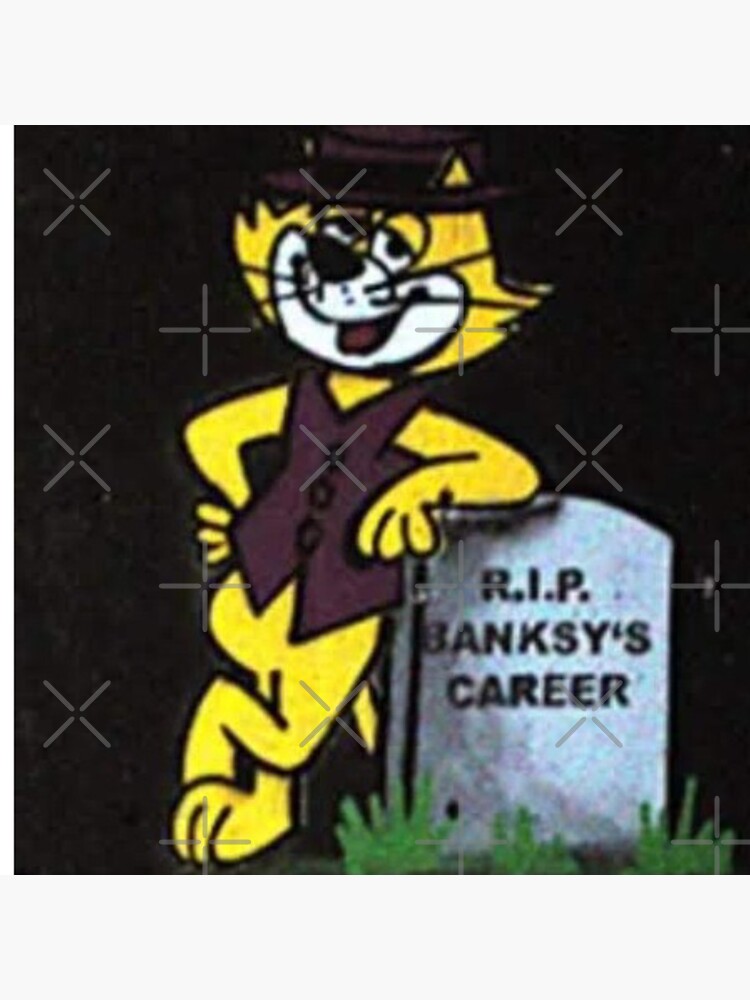 "Beto Jimenez not Banksy Street art" Sticker for Sale by Betojimenez13 ...