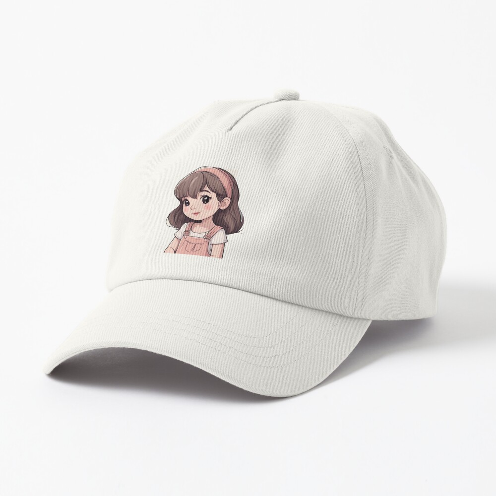 "Cute cartoon girl" Sticker for Sale by Nathaphat514 | Redbubble