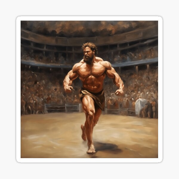 "Hercules" Sticker for Sale by AJSRPrints | Redbubble