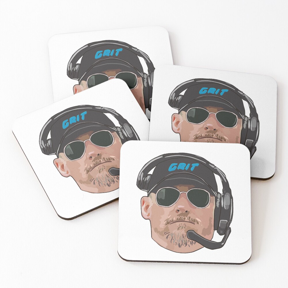 "GRIT" Sticker for Sale by Gina Munson | Redbubble