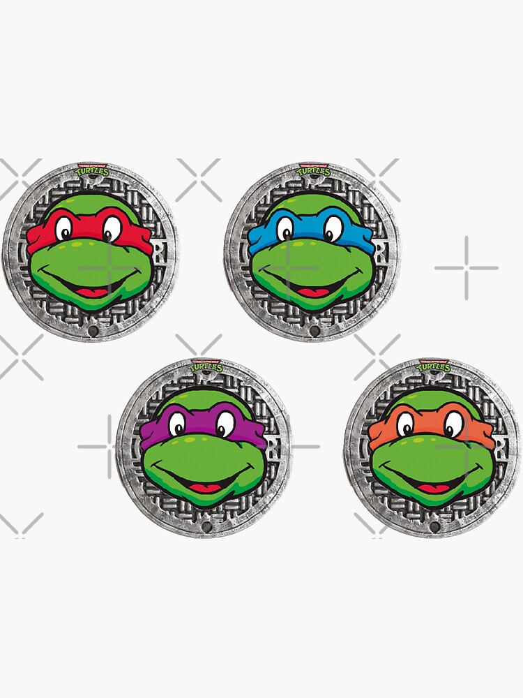 "TMNT THE MUTANT NINJA TURTLES" Sticker for Sale by albacarballo ...