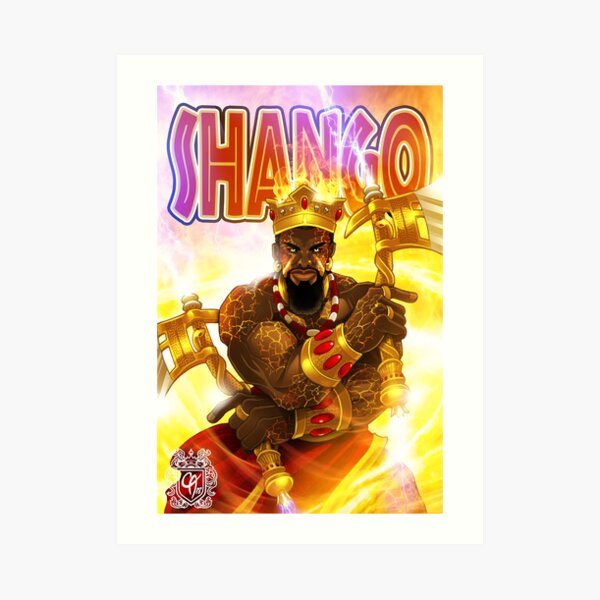 "Shango" Art Print for Sale by Cahnartist | Redbubble