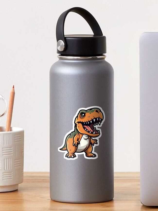 "Kawaii T-Rex In Vector Style" Sticker for Sale by eyestetix | Redbubble