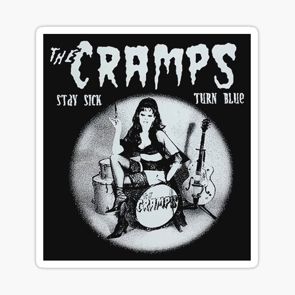 "New The Cramps" Sticker for Sale by cgiacominid8 | Redbubble