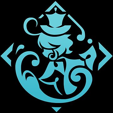 "Furina Constel­lation logo Genshin Impact" Sticker for Sale by ...