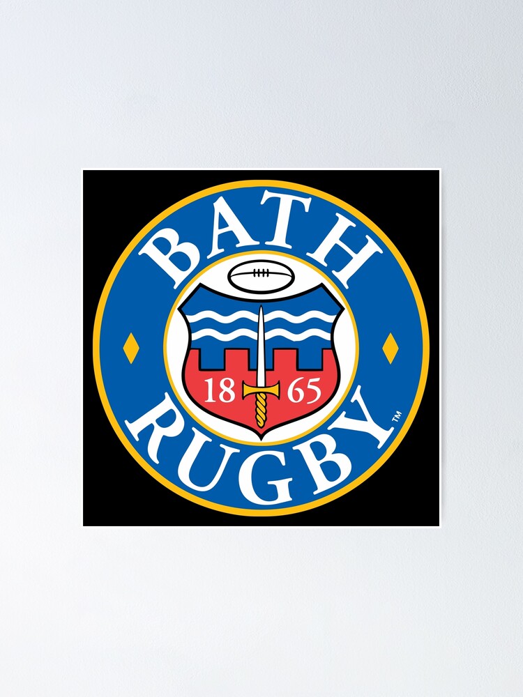 "Bath Rugby Logo" Poster for Sale by nauvanayumha | Redbubble