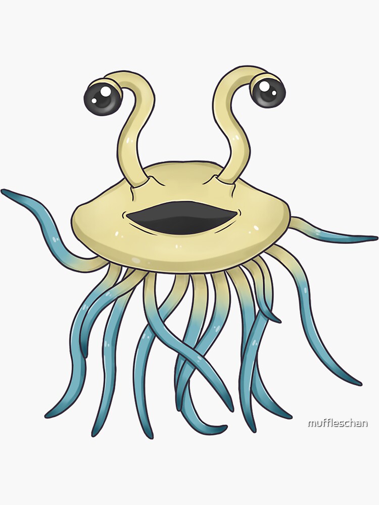 "Flumph" Sticker for Sale by muffleschan | Redbubble