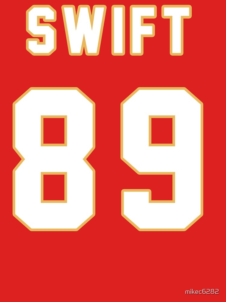 "Swifty 89 Red Team" Essential T-Shirt for Sale by mikec6282 | Redbubble