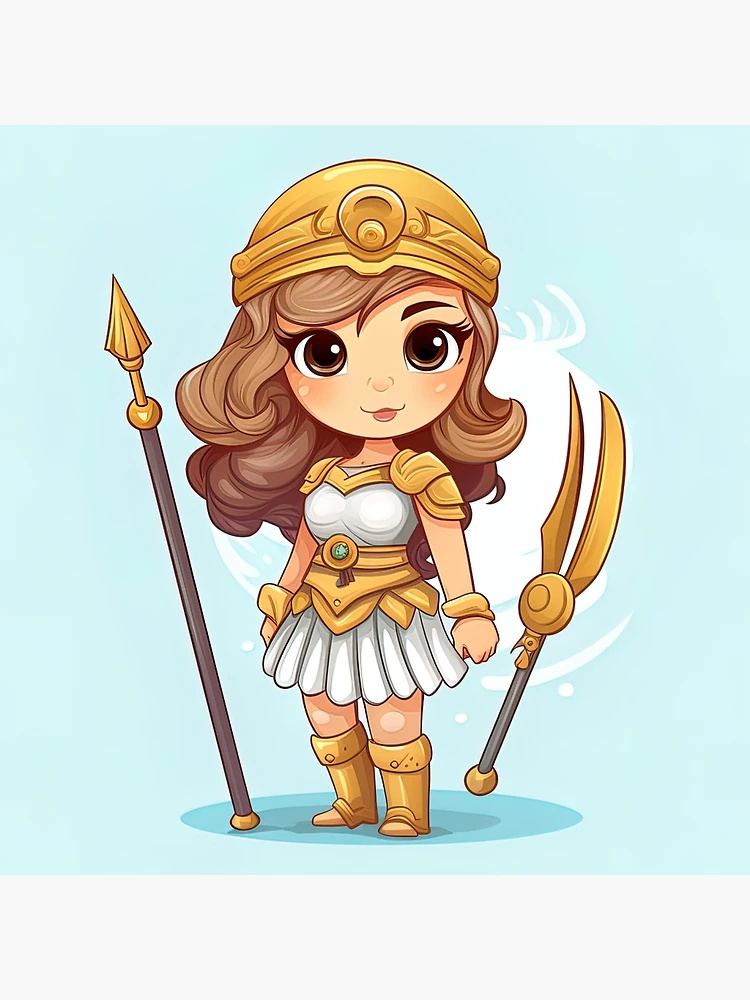Cartoon Athena