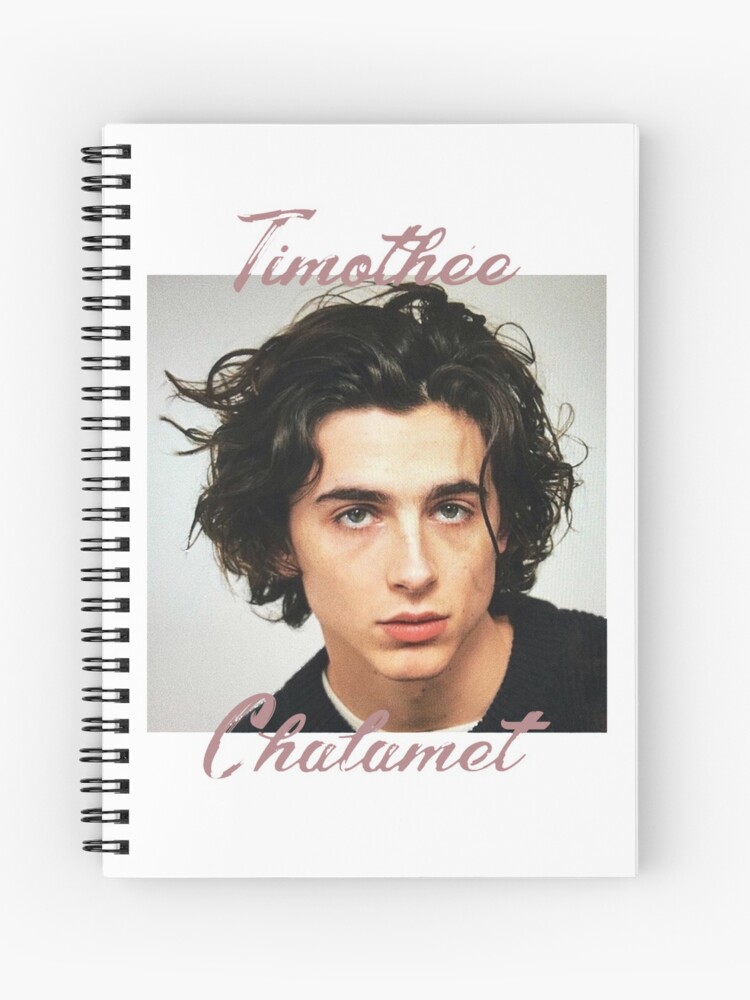 "Timothée Chalamet" Journal for Sale by pompous gae | Redbubble