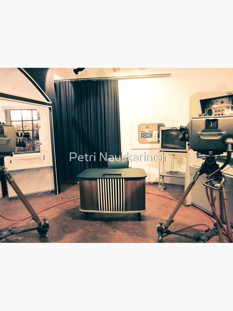 "Vintage TV-Studio" Poster for Sale by PNaukkarinen | Redbubble