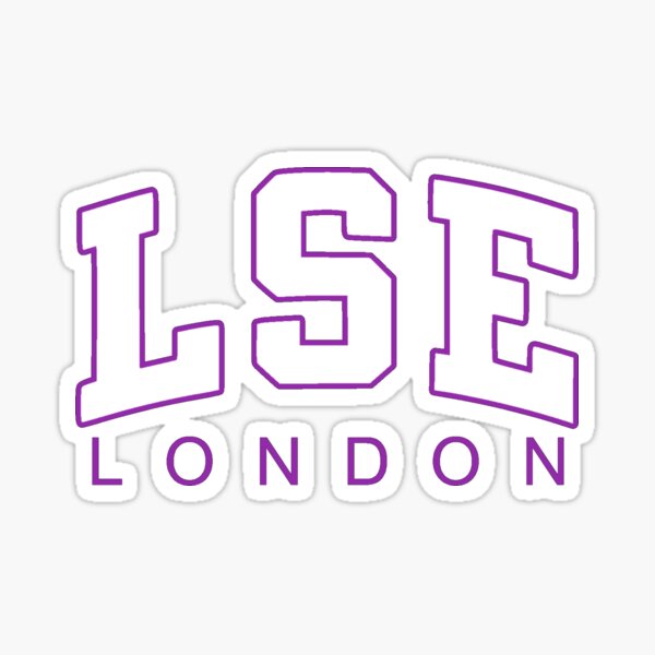 "LSE london" Sticker for Sale by CMCollegeMemory | Redbubble