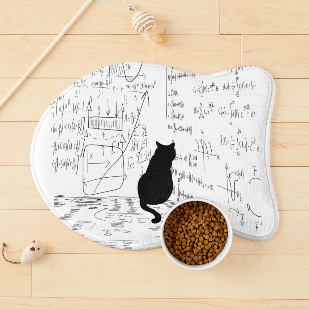 "Cat Math Calculations" Poster for Sale by SassieGabbie | Redbubble