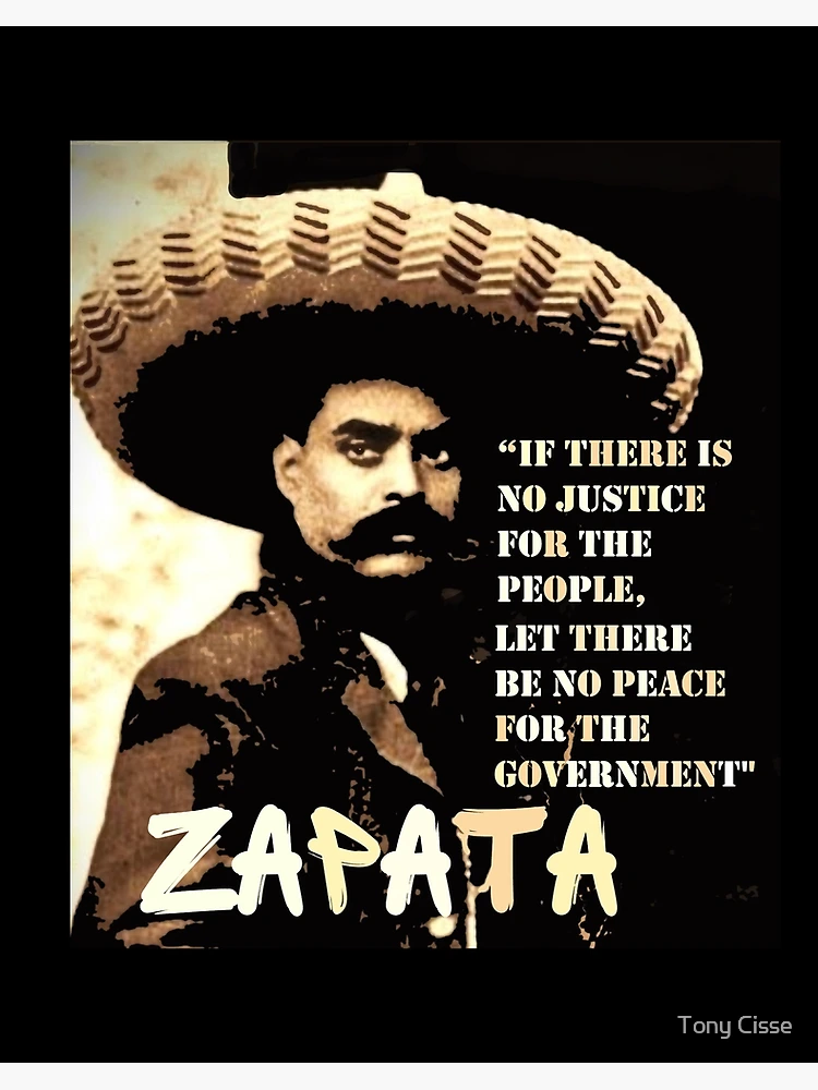 Zapata Quotes Mens Emiliano Zapata Quote Brown 2005 T Shirt Size XL