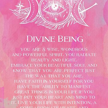 "Divine Being" Canvas Print for Sale by CarlyMarie | Redbubble