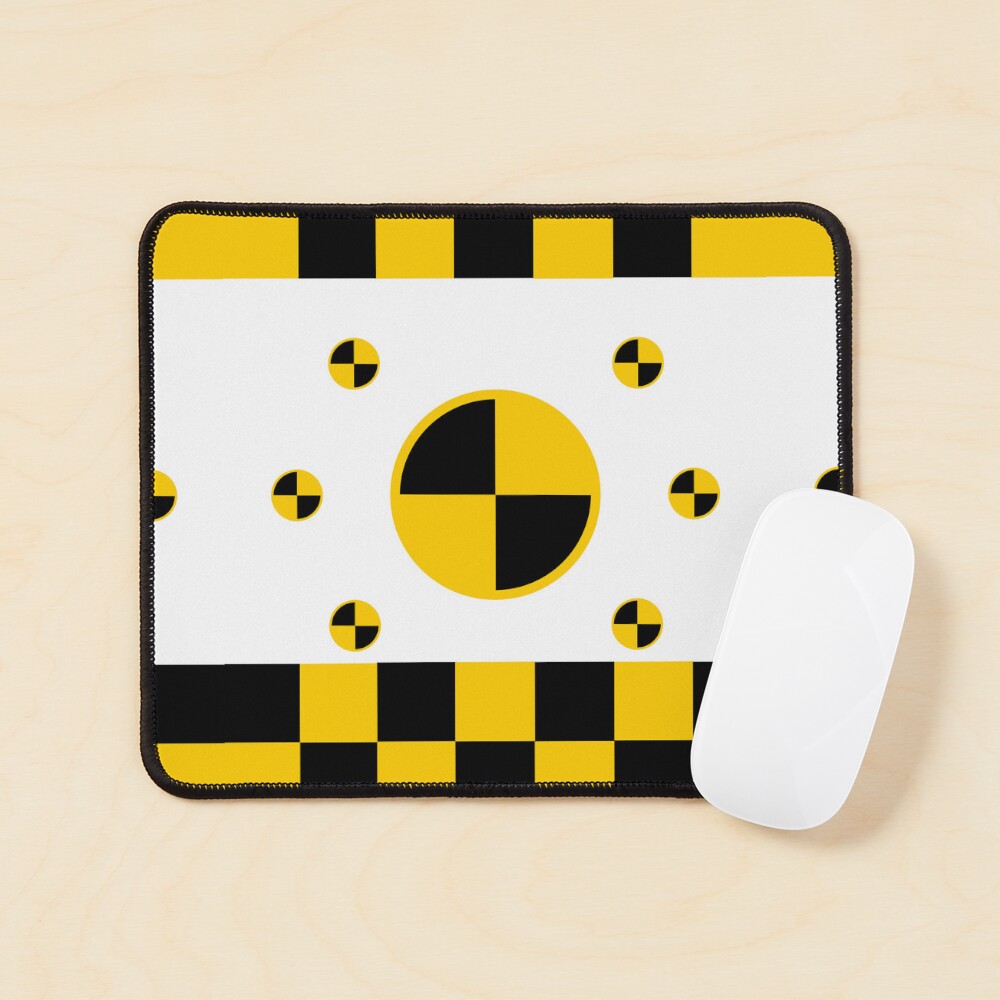 "Crash Test Markings" Sticker for Sale by Garaga | Redbubble