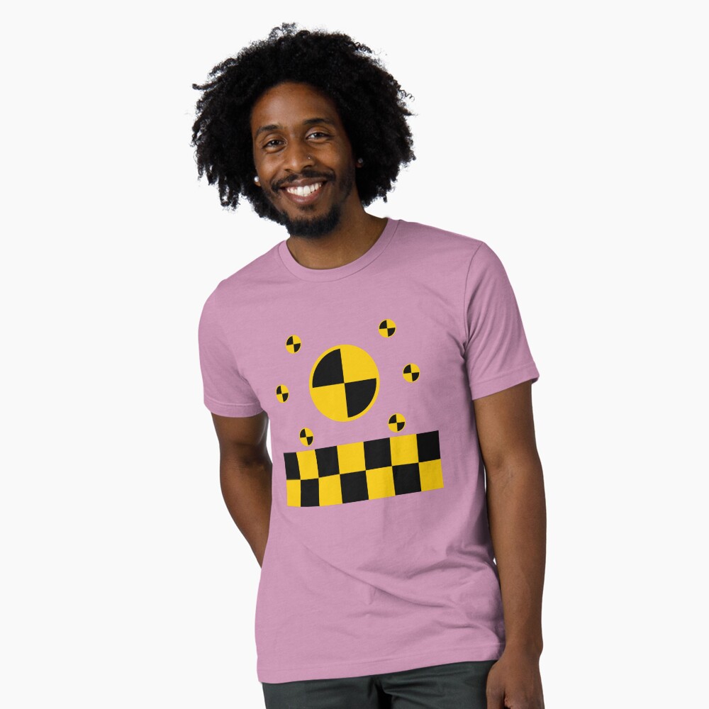 "Crash Test Markings" Sticker for Sale by Garaga | Redbubble