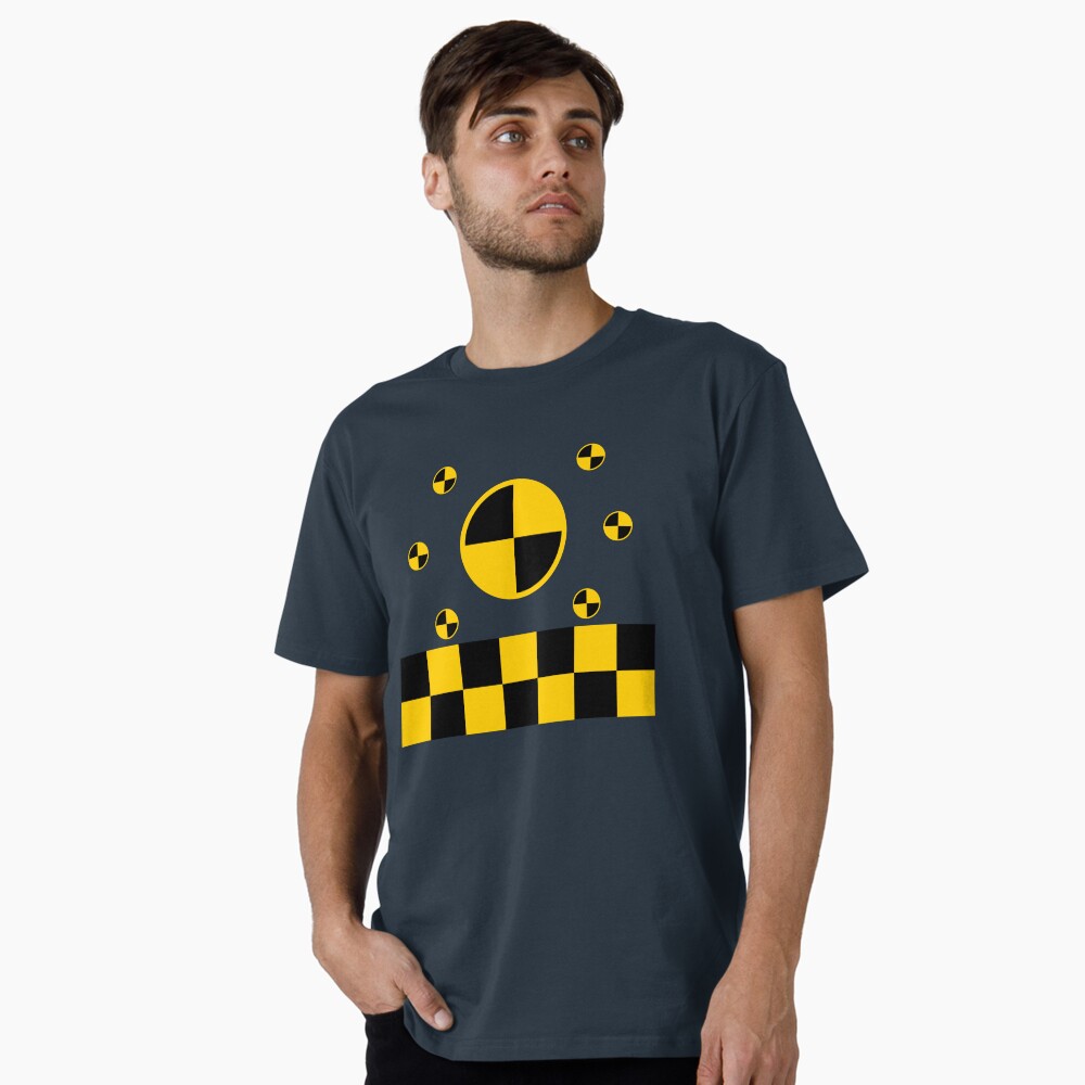 "Crash Test Markings" Sticker for Sale by Garaga | Redbubble