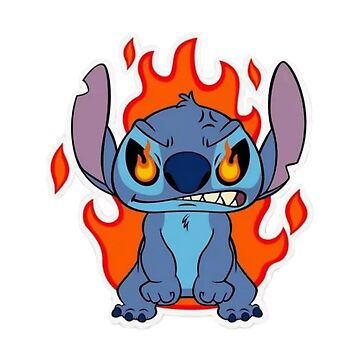 "angry STITCH" Poster by Reality Fan | Redbubble