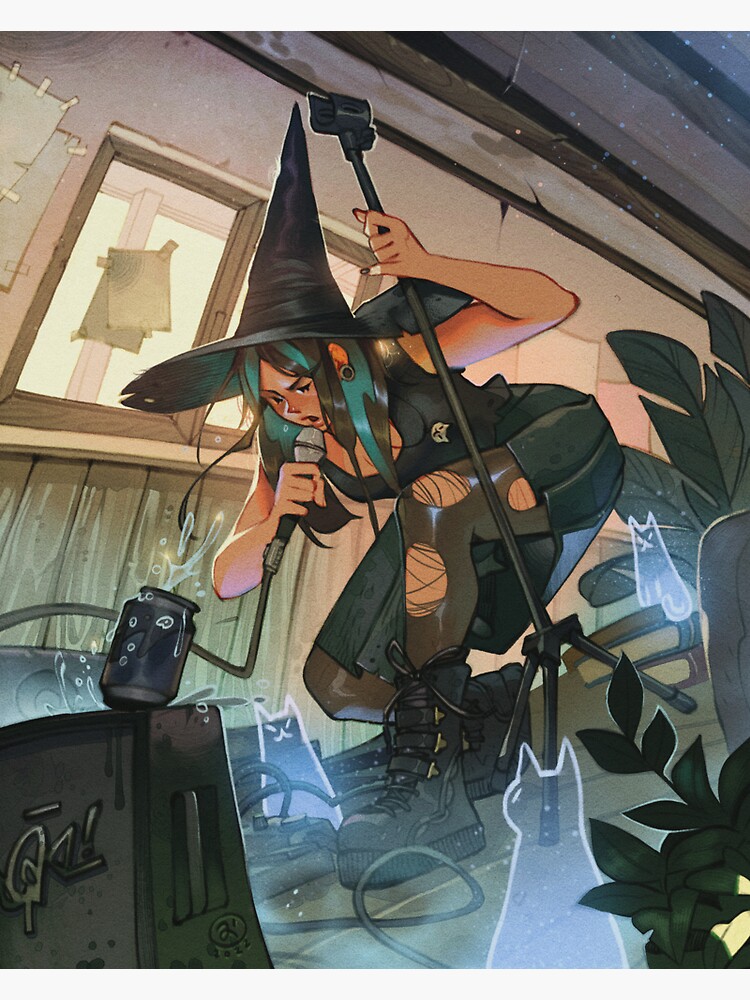 "Singer" Sticker for Sale by SimzArt | Redbubble