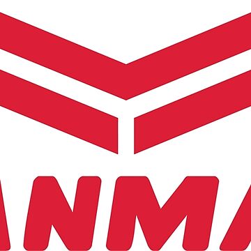 "Yanmar" Sticker for Sale by Mathias S Lassen | Redbubble