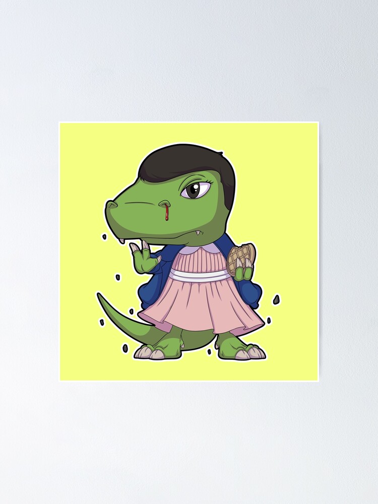 "Eleven | Jane Hopper | Stranger Things Dinosaur" Poster for Sale by ...