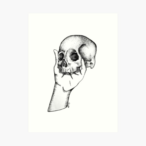 "Alas, poor Yorick" Art Print by Kats-Kreations | Redbubble