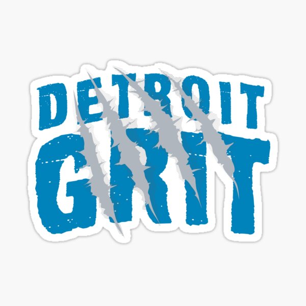 "Detroit Grit" Sticker for Sale by J31Designs | Redbubble