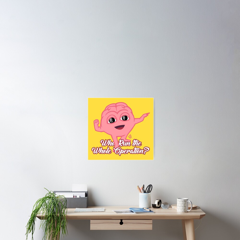 "Lil Dicky's Brain Fanart" Poster for Sale by matiasreba | Redbubble