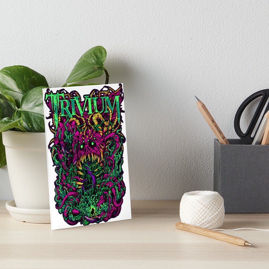 "trivium logo" Poster for Sale by mikedoretana | Redbubble