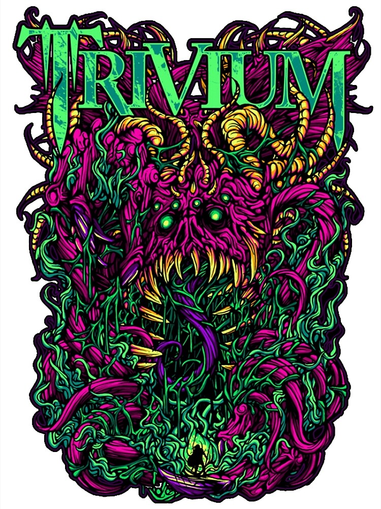 "trivium logo" Poster for Sale by mikedoretana | Redbubble
