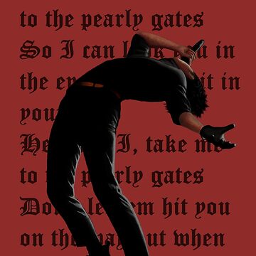 "Bad Omens Noah Sebastian Dethrone Lyrics" Sticker for Sale by art4lo ...